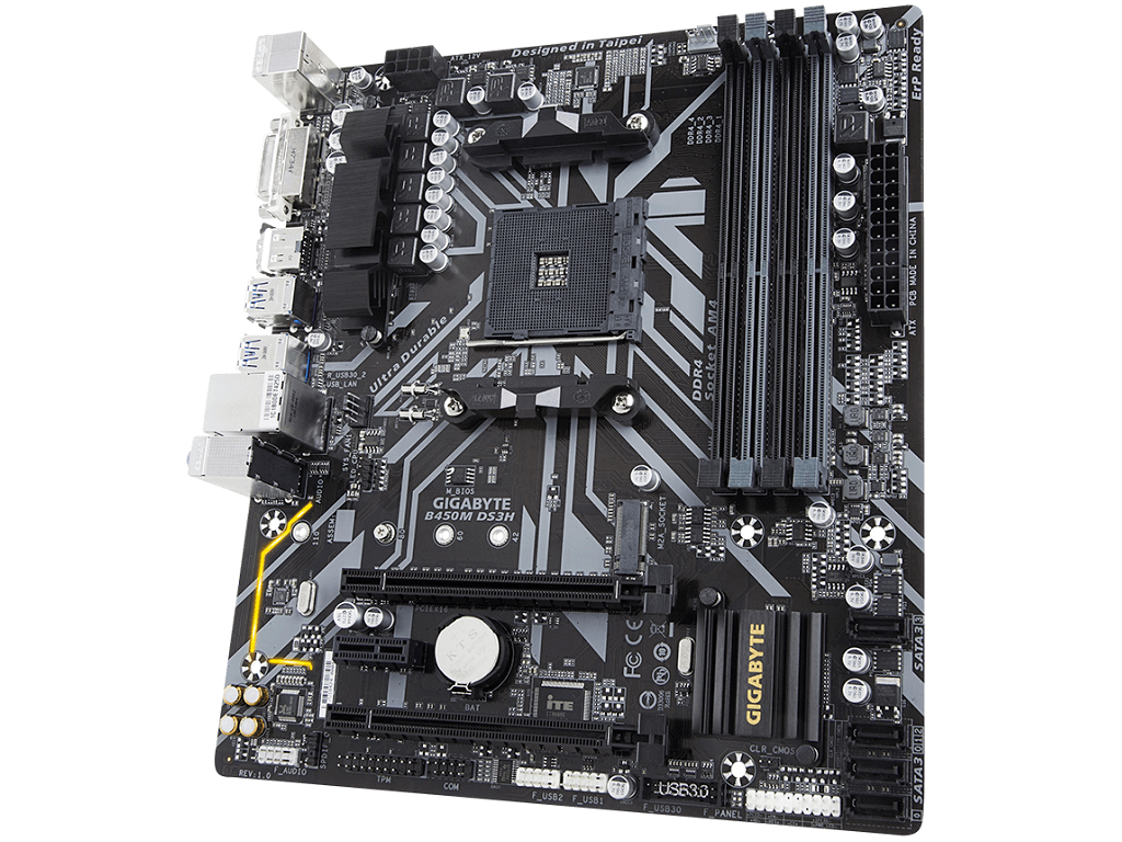 Four New Gigabyte B450 Motherboards Unveiled - Aorus Pro & M Specs